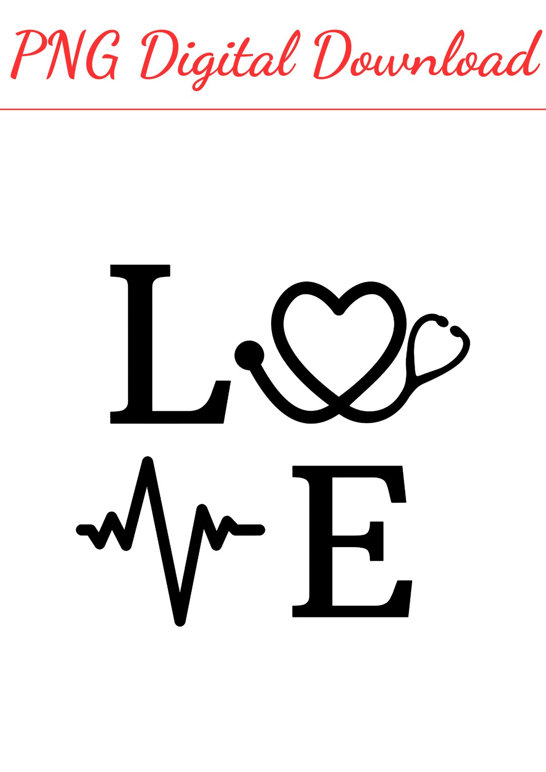 Love Nursing Png, Nursing Png, Nurse Png - Etsy