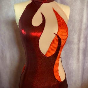 Dance Costume/ Aerial Costume /fire Costume - Etsy