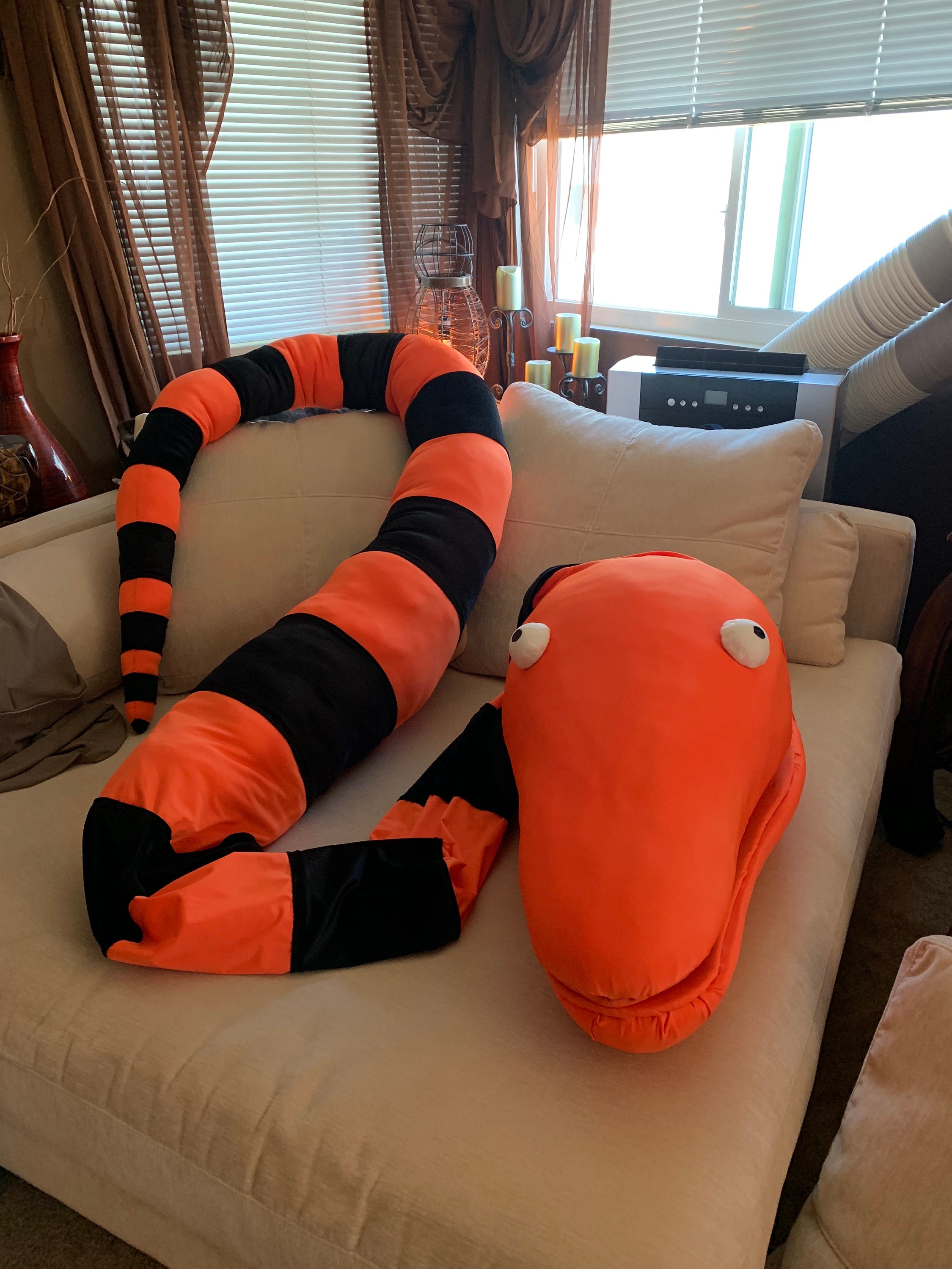 Nightmare Before Christmas Snake - Life Size