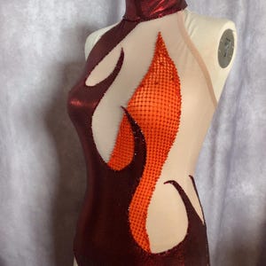 Dance Costume/ Aerial Costume /fire Costume - Etsy