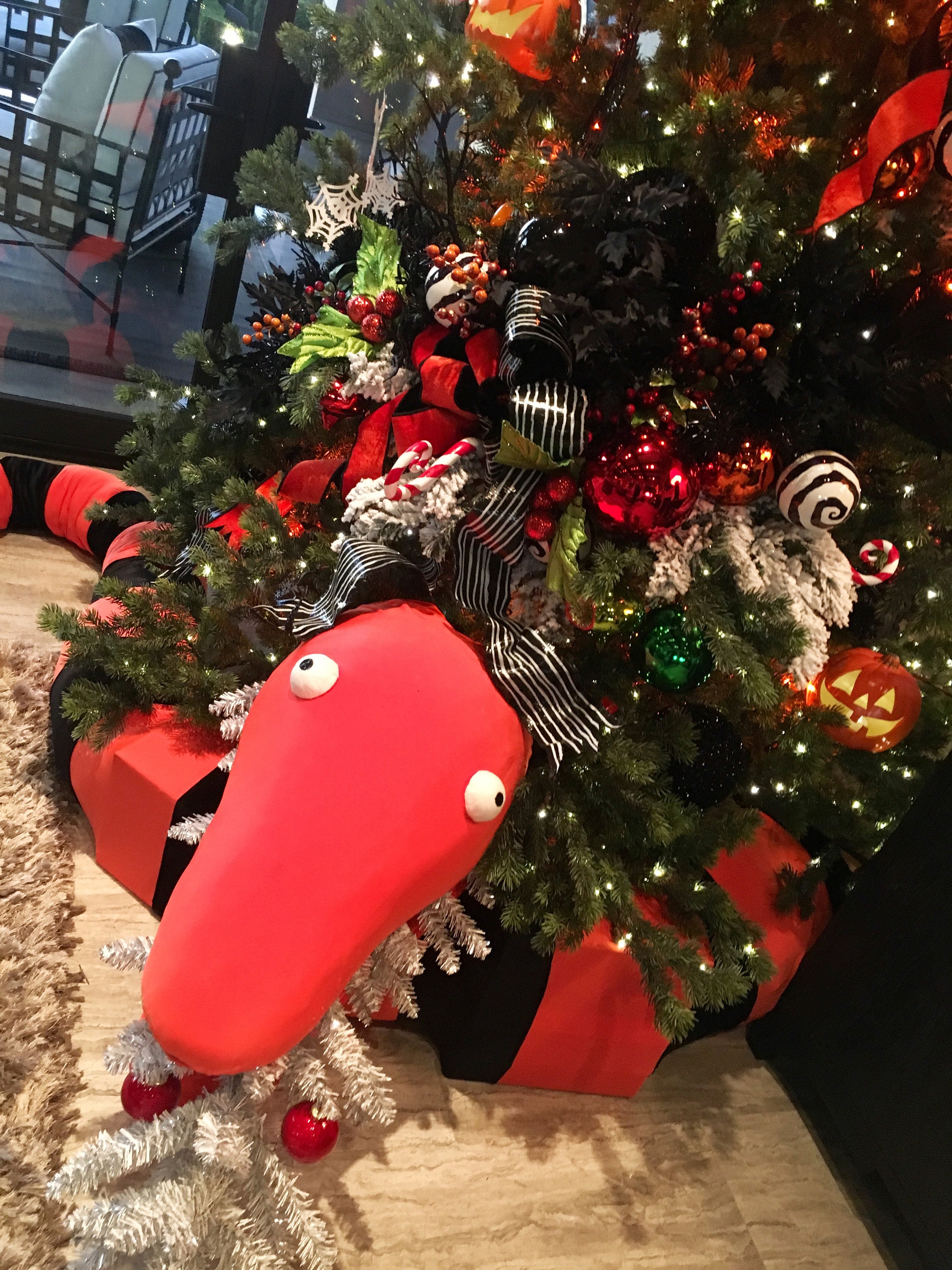 Nightmare Before Christmas Snake - Life Size