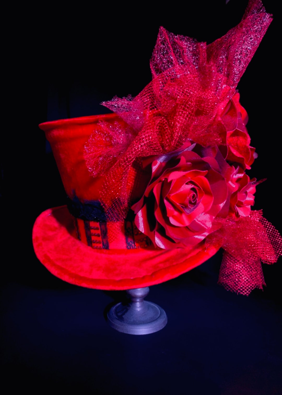Red Top Hat Roses - Etsy