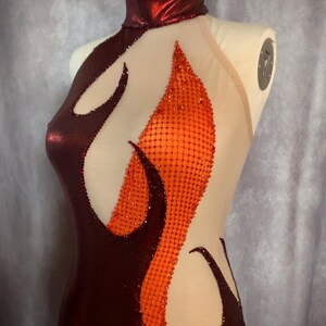 Dance Costume/ Aerial Costume /fire Costume - Etsy