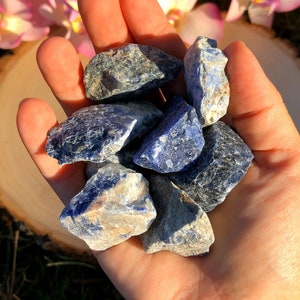 Sodalite Rough, Raw Sodalite, Sodalite Crystal, Rough Minerals & Gems ...