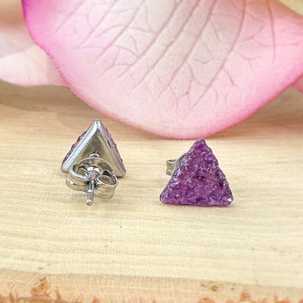Triangle Crystal - Etsy