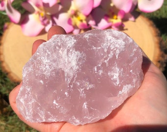 Large Rose Quartz - Etsy