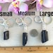 Black Tourmaline Raw Crystal Keychain, Raven Keychain, Bird Skull, Crow ...