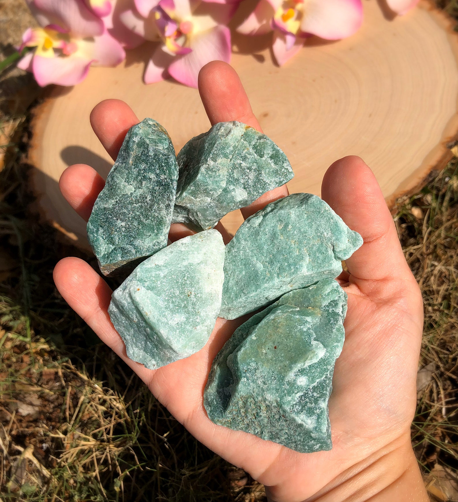 Aventurine Rough Natural Green Raw Aventurine Crystal Raw - Etsy