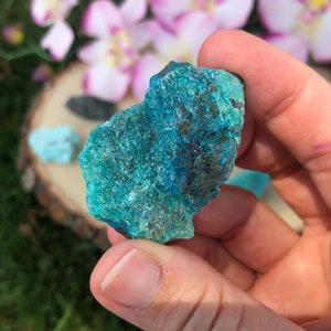 Natural Raw Chrysocolla Crystal, Rough, Stone, Gemstone, Harmony ...