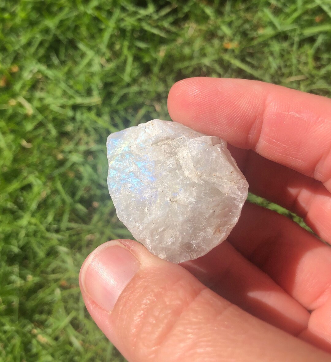 Rough Raw Rainbow Moonstone Bulk Crystal Moon Stone Chunk Goddess ...