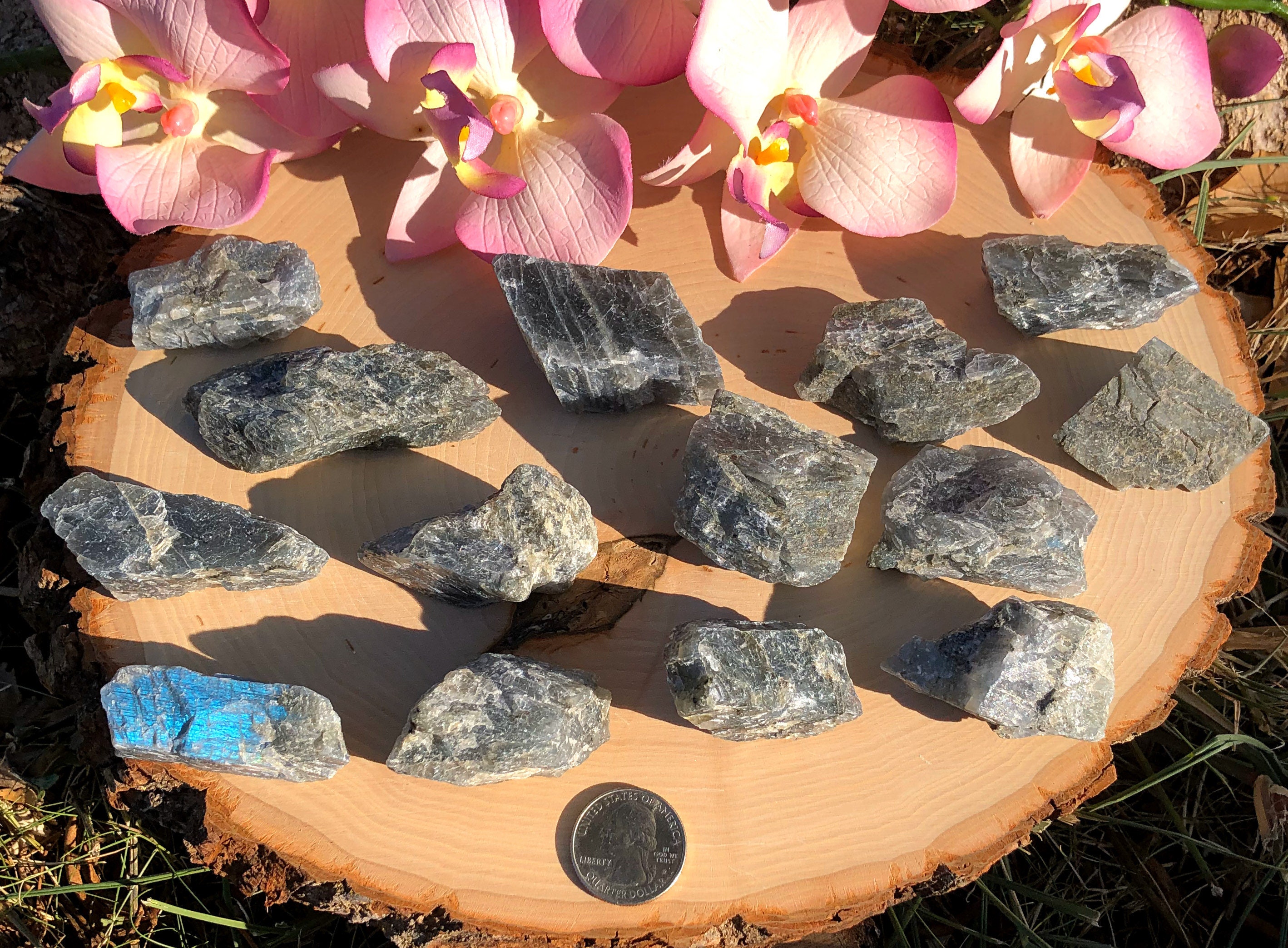 Labradorite Chunk Rough Labradorite Raw Labradorite Stone - Etsy Canada