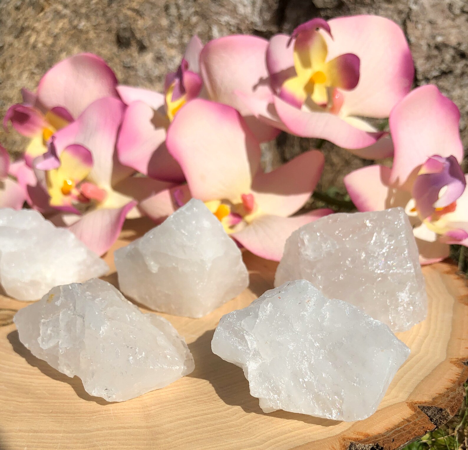 Clear Quartz Chunk Clear Quartz Raw Rough Clear Quartz Raw - Etsy