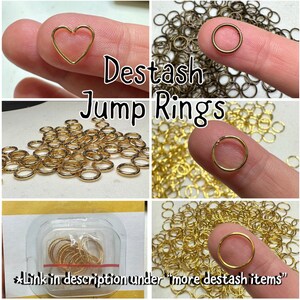 Destash Gemstone Beads, Mixed Bead Lot, Beads Bulk Package, Loose ...