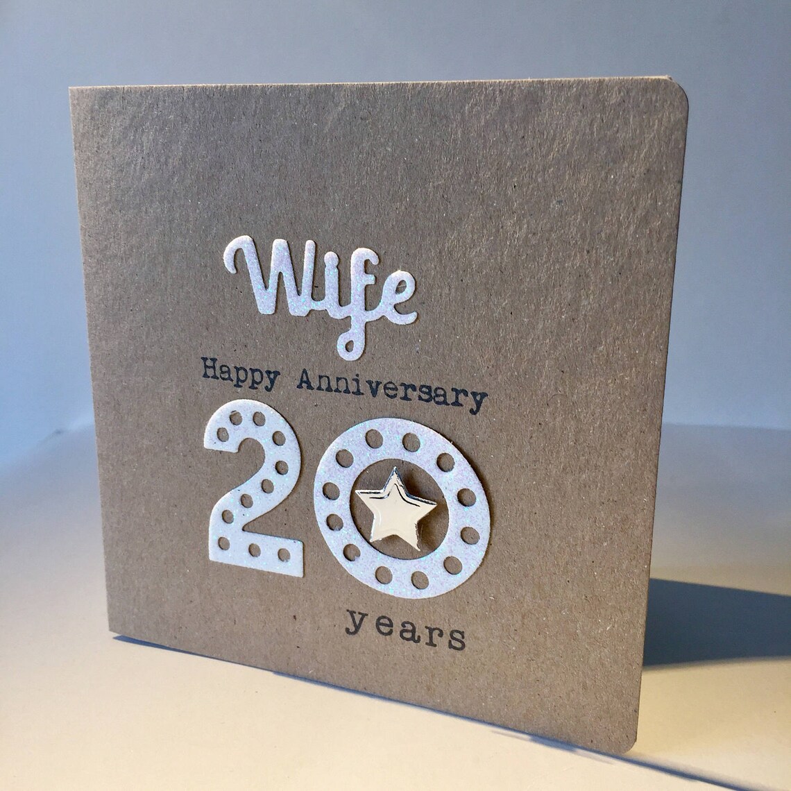 20th Wedding Anniversary Card Wife 20 Years China Etsy UK 20th-wedding-anniversary-card-wife-20-years-china-etsy-uk
