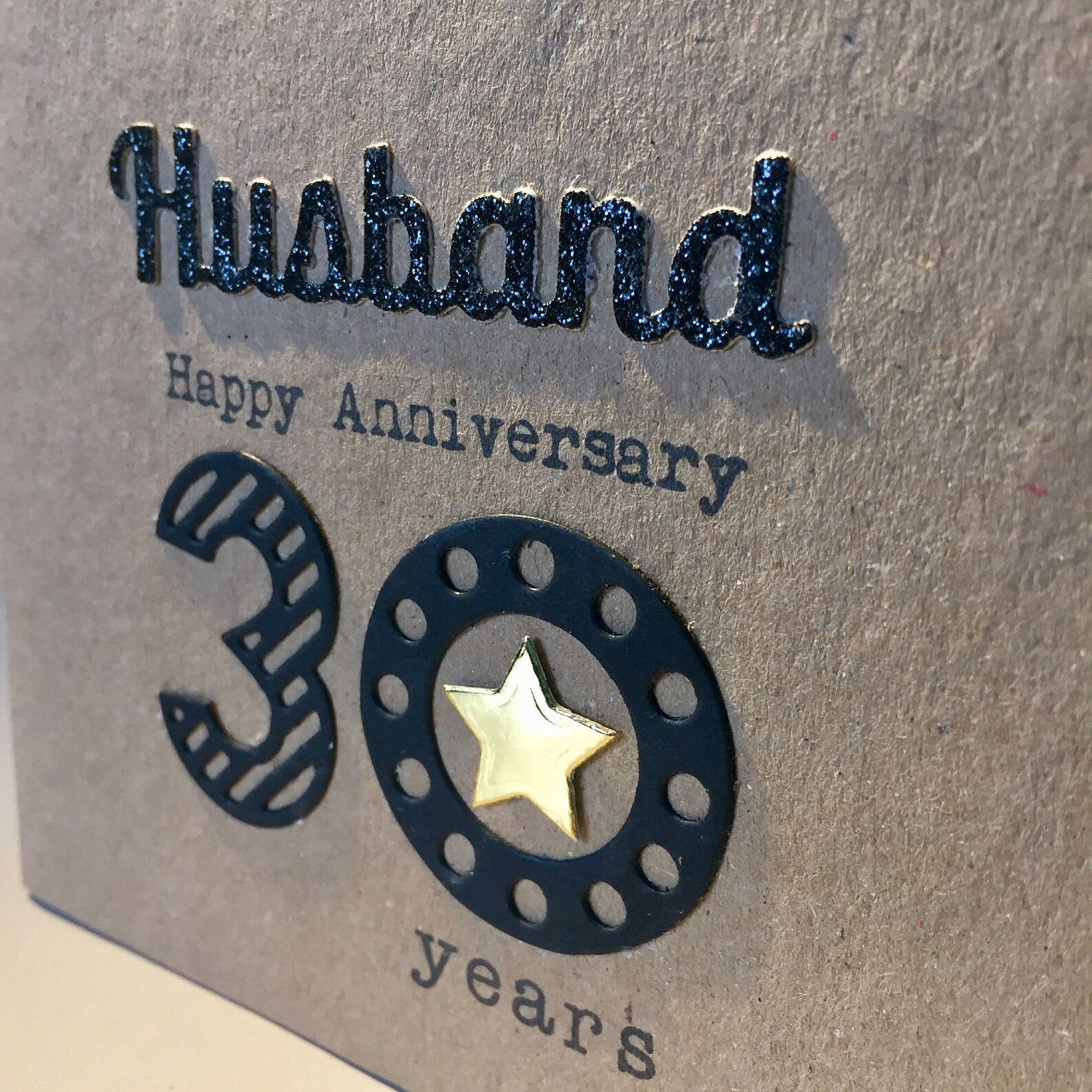 30th Wedding Anniversary Card Husband 30 Years Pearl Etsy