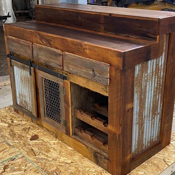 Rustic Bar - Etsy