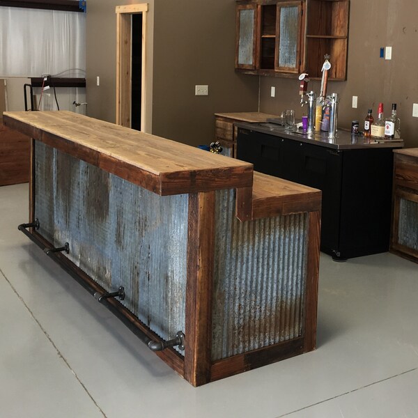 Rustic Bar - Etsy