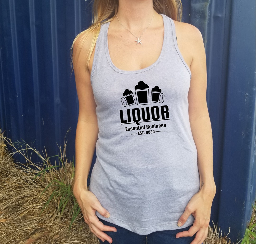 Liquor Essential Business Tank Top, Cheers Beer Craft Home Brewing ...