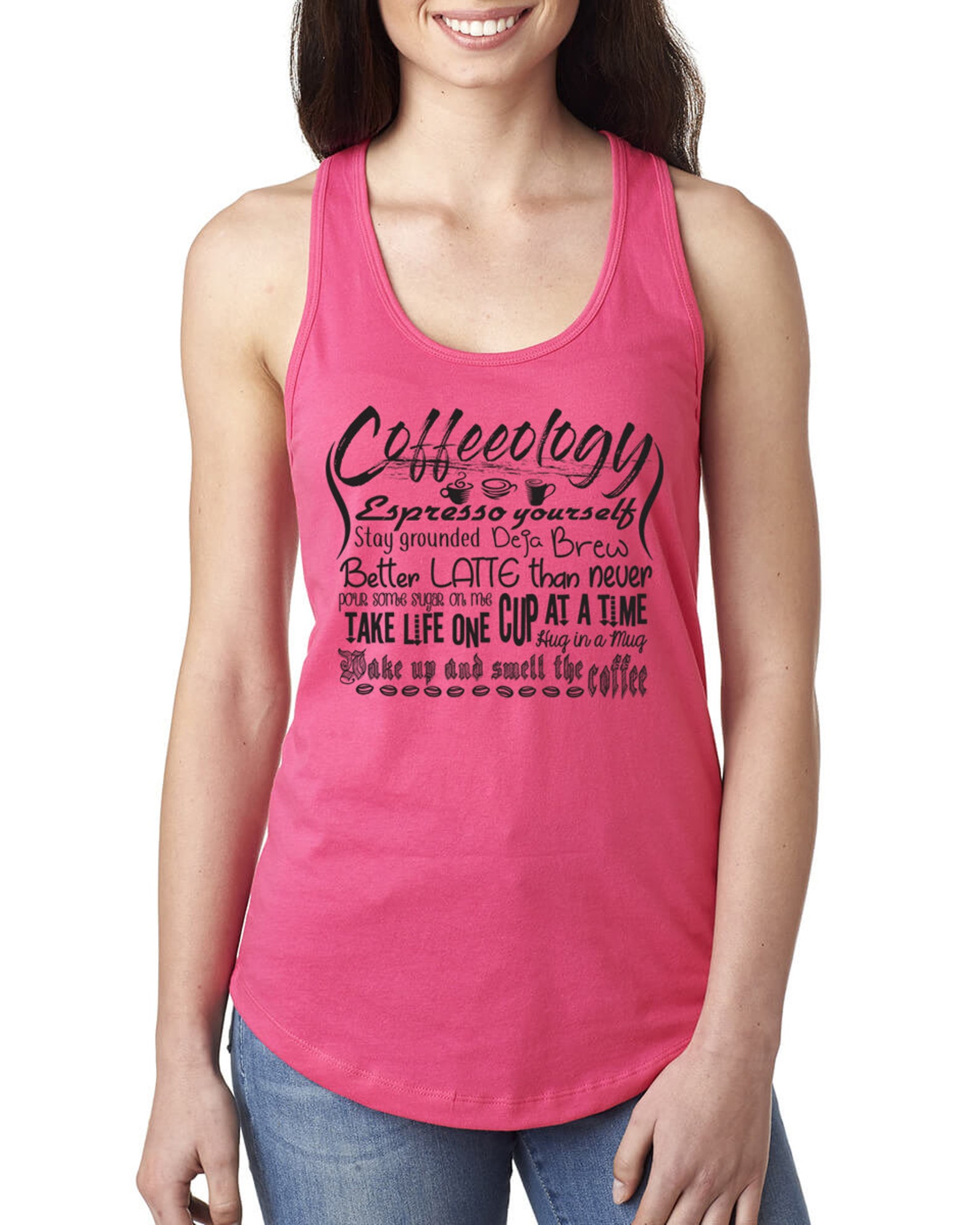 Coffeeology Tank Top - Caffeine Lover Gift - Etsy