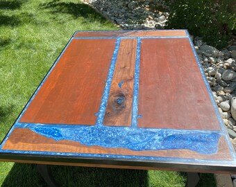 Live Edge River Table Epoxy Resin - Etsy Canada