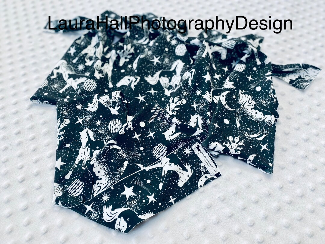 Western Starry Night Tail Mane Bag Set, Horses Tail Mane Bag Set, Mane ...