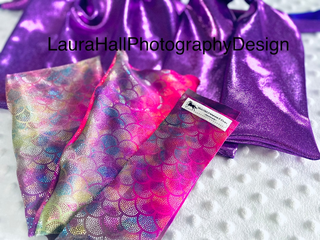 Mermaid TAIL MANE BAG Set, Horses Tail Mane Bag Set, Mane Bag Set, Mane ...