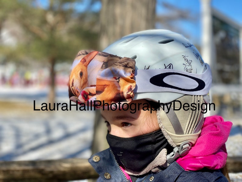 Custom Printed Ski Goggle Cover, Goggle Cover, Snowboard Goggle Cover ...