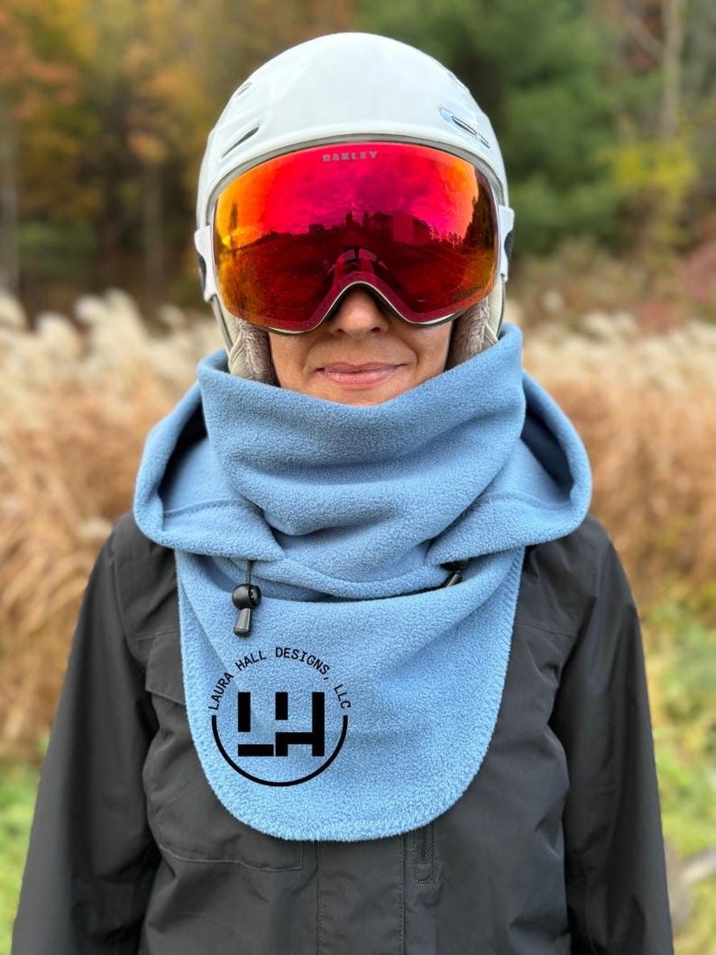 Ski Fleece Helmet Hood, Riding Helmet Hood, Snowboard Hood, Fleece Hood ...