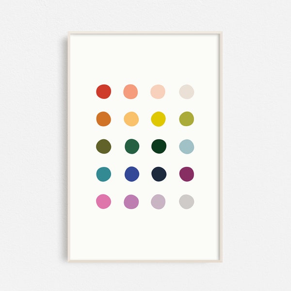 Color Wall Art - Etsy