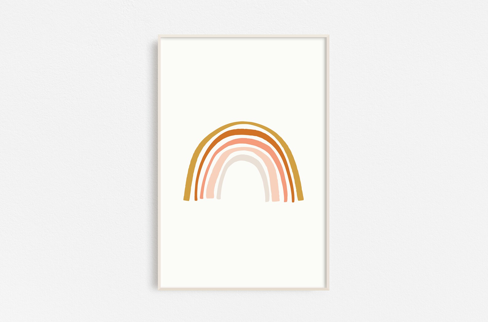 Rainbow Poster Rainbow Art Boho Print Rainbow Print Printable Art ...