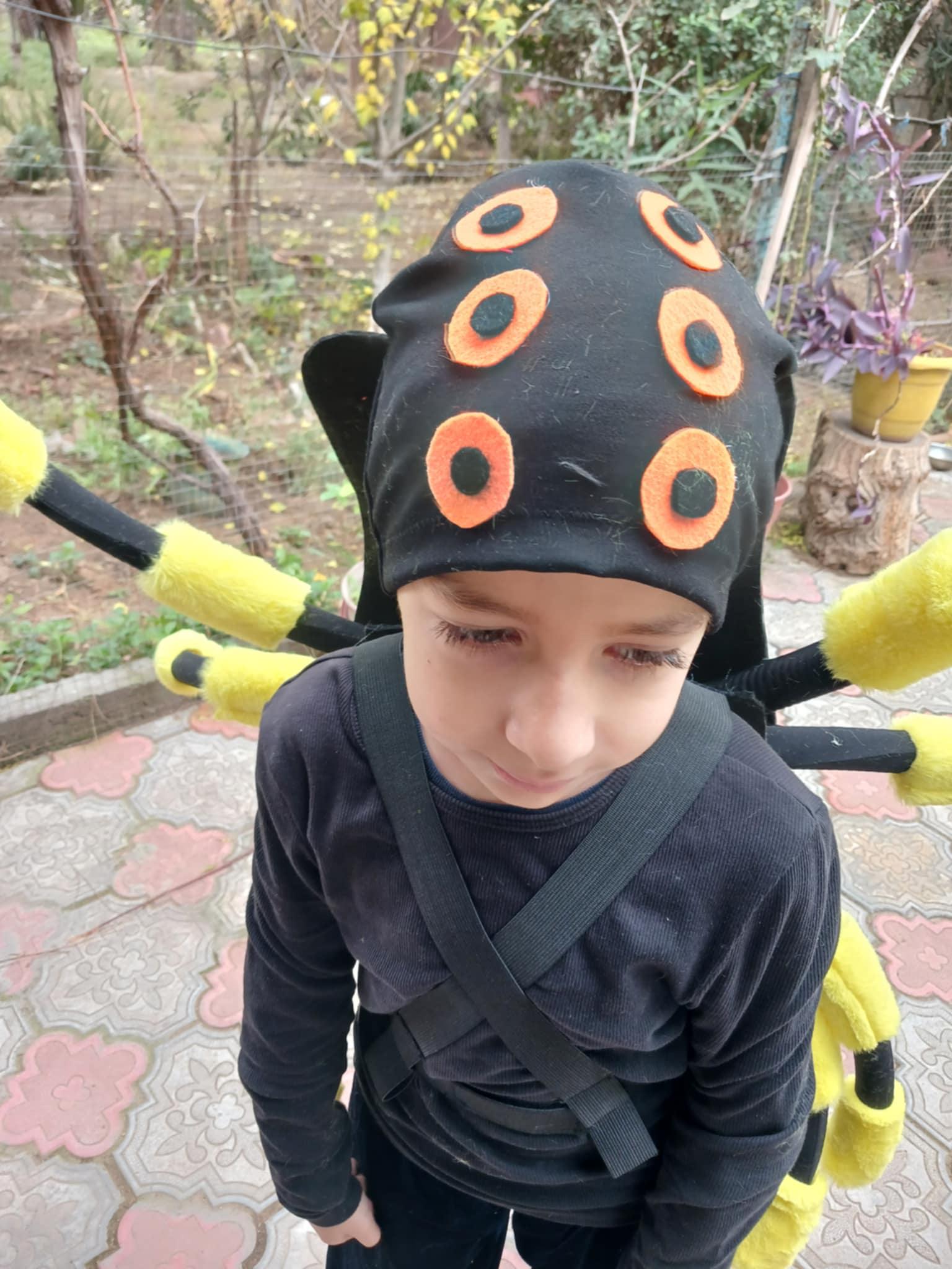 Spider Costume for a Child From 3 to 9 Years Old for Halloween.the ...