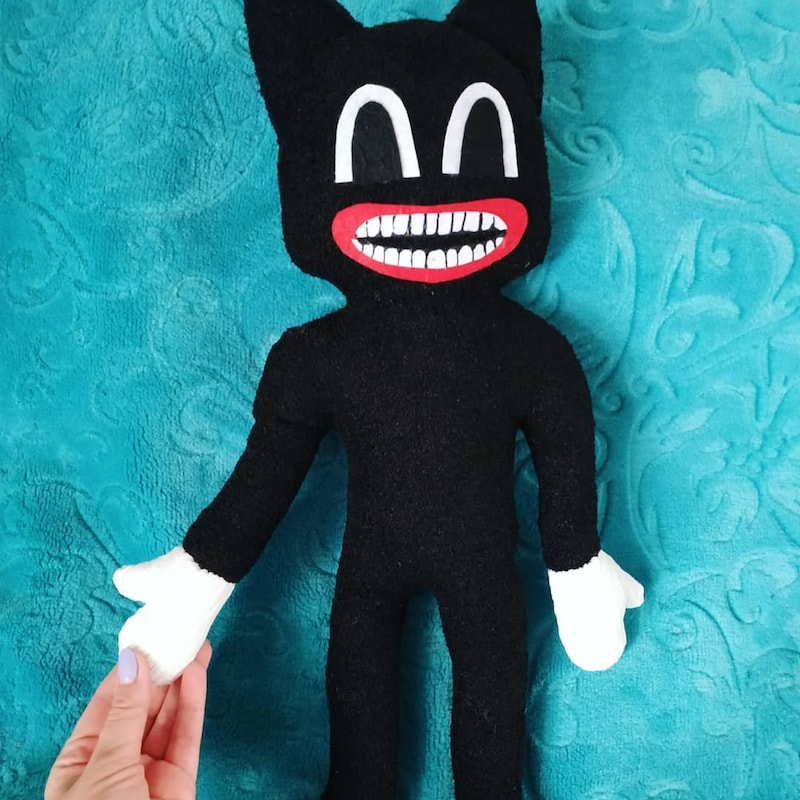 Cartoon Cat Plush - Etsy