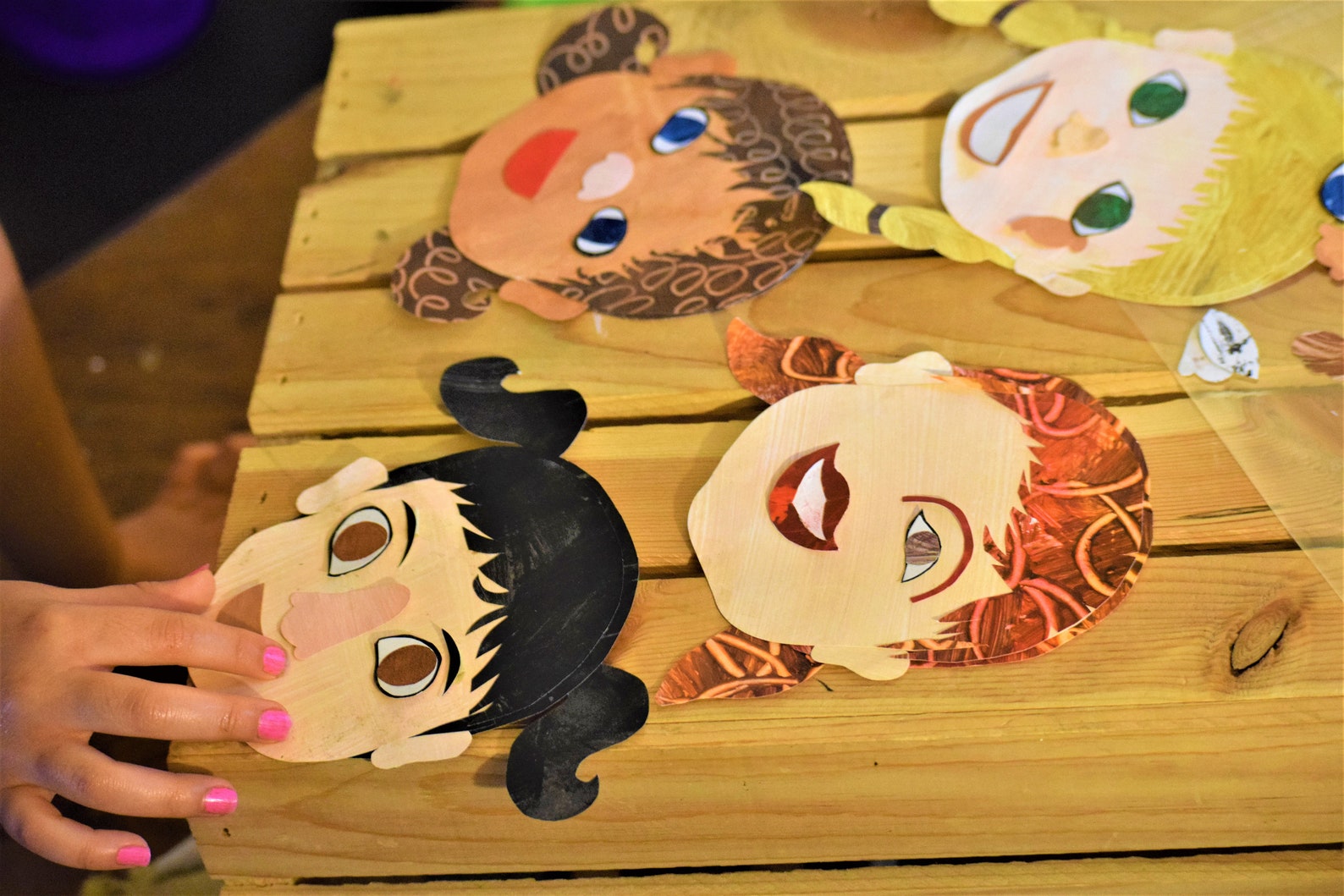 Girl Create a Face Paper Doll Teacher Prop Homeschool - Etsy