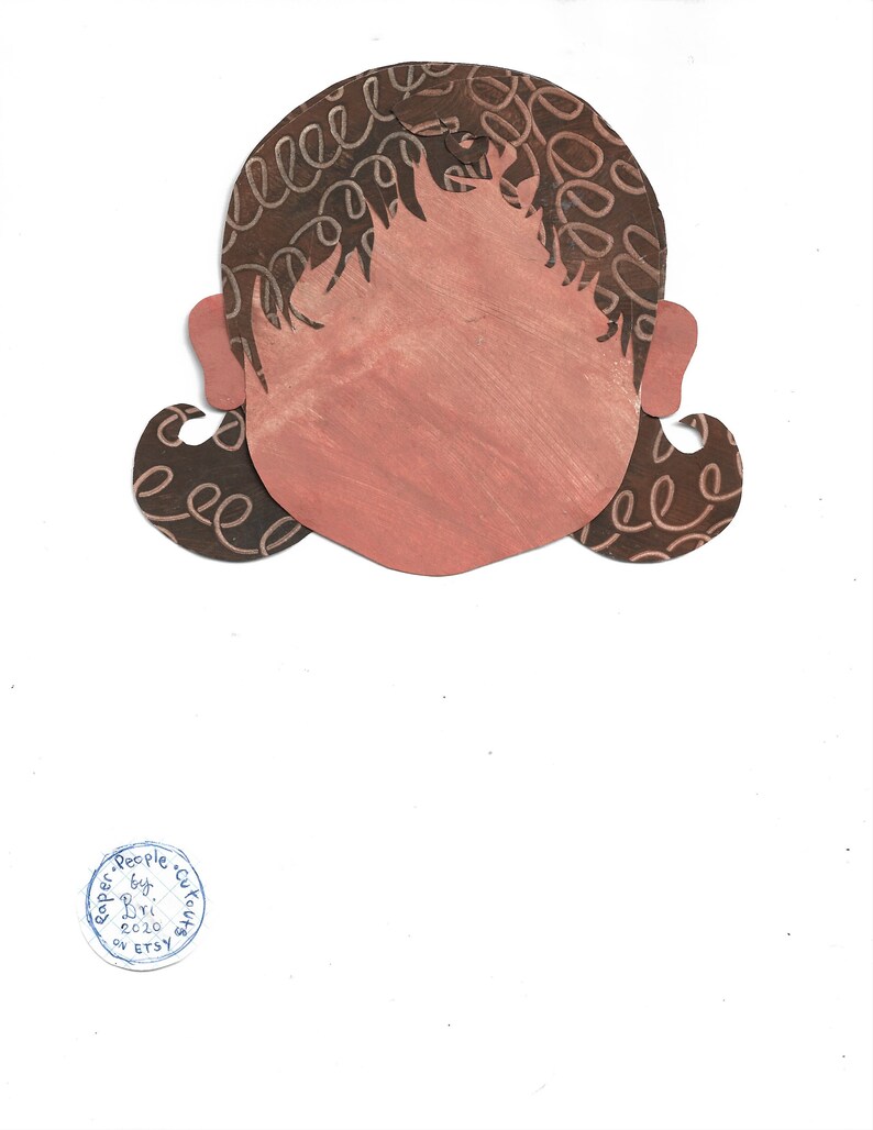 Girl Create a Face Paper Doll Teacher Prop Homeschool - Etsy