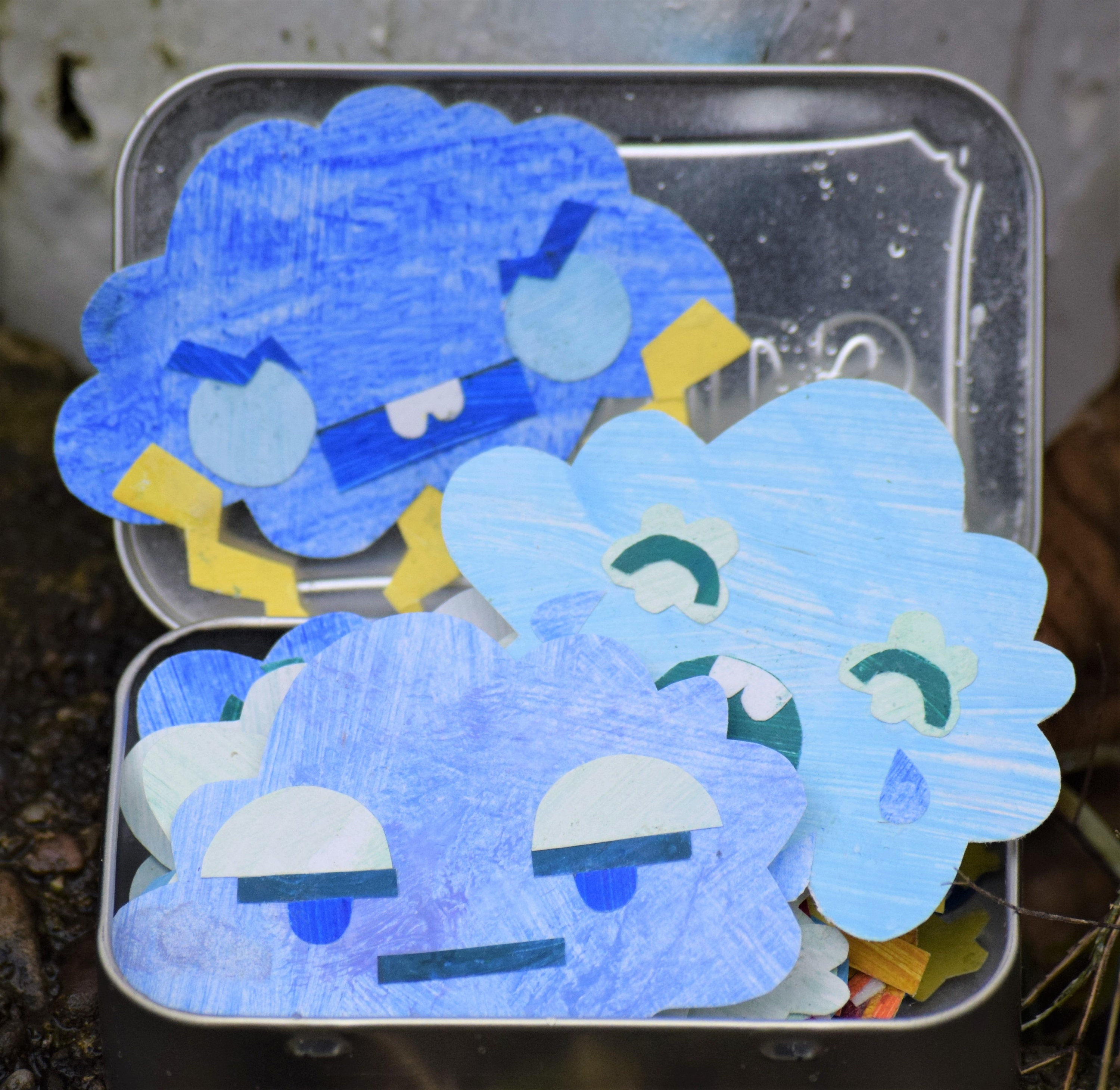 Feeling Clouds Teach Emotions Toy Teacher Prop Fits in - Etsy