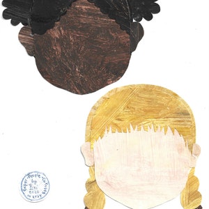 Girl Create a Face Paper Doll Teacher Prop Homeschool Printable By: Bri ...