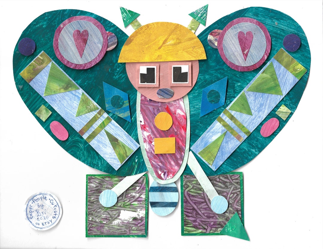 Shape Butterfly Paper Toy | Learn Shapes| Fine Motor Development ...