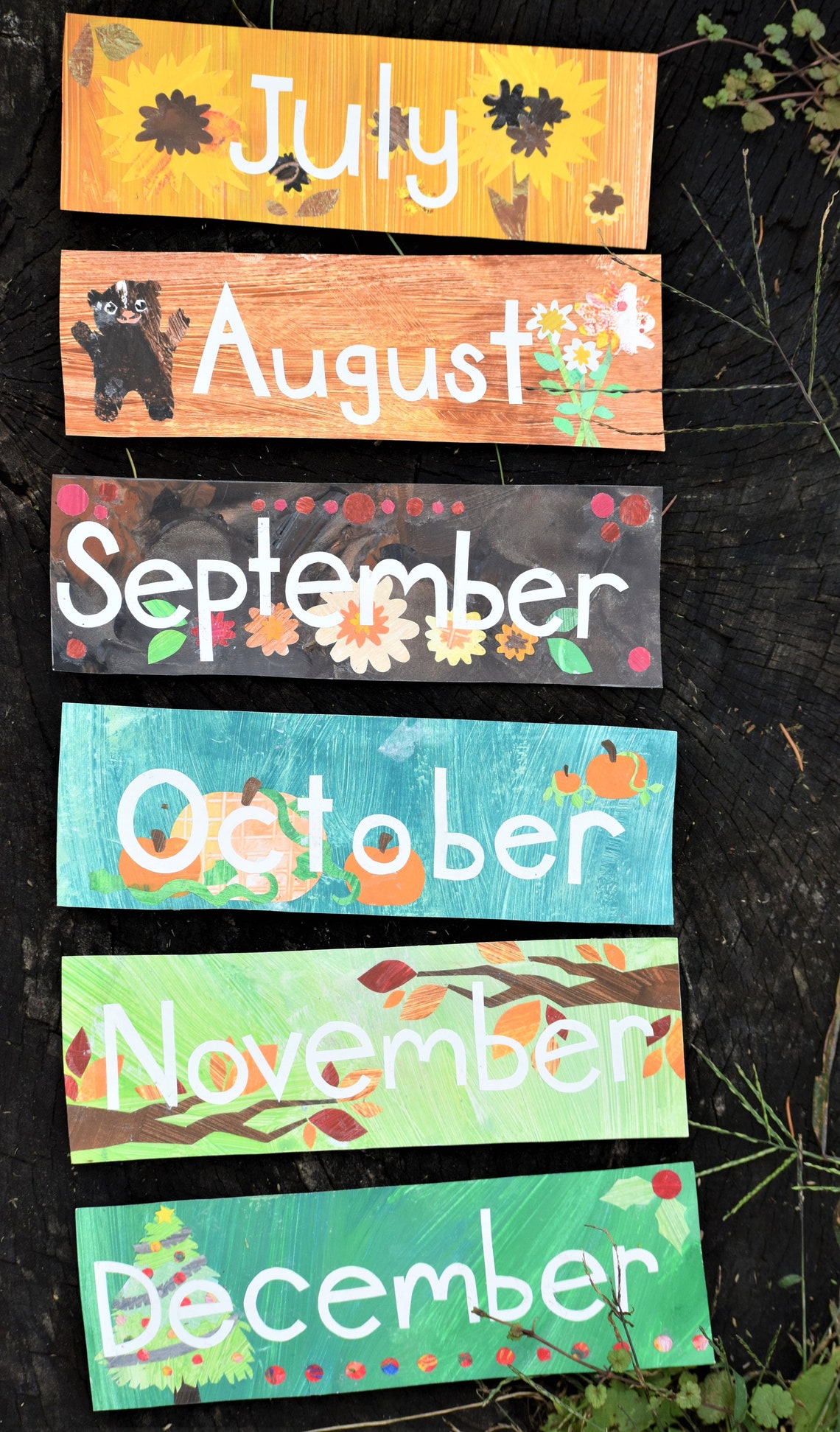 Months | January - December | Waldorf Inspired Calendar | Classroom ...