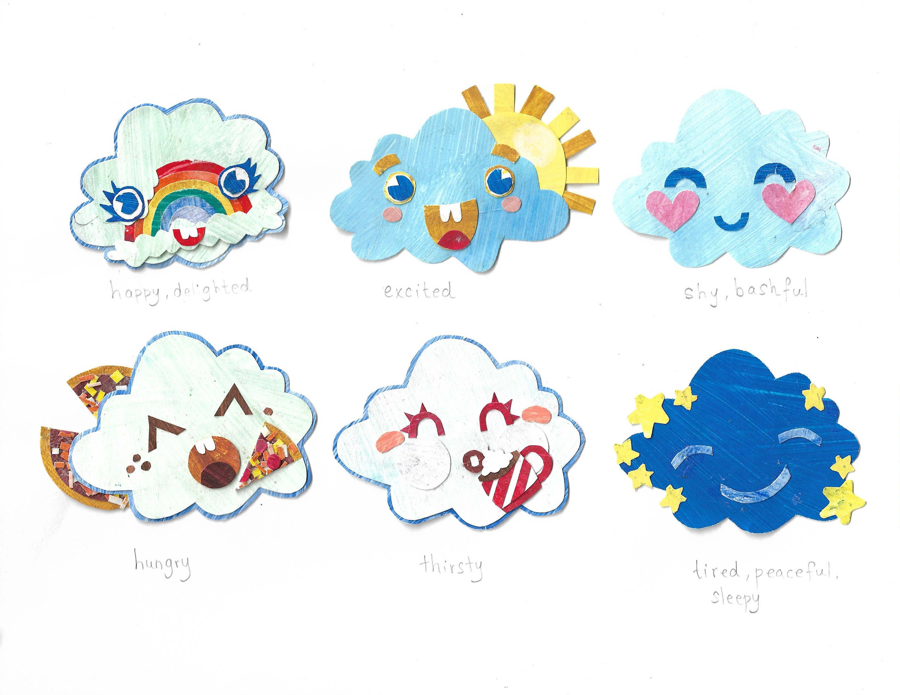 Feeling Clouds | Teach Emotions | Toy | Teacher Prop | Fits in an ...