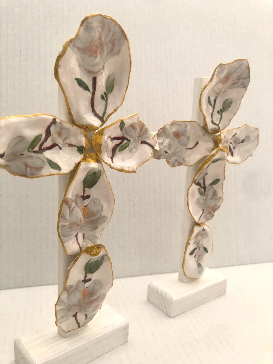 Louisiana Magnolia Wall or Standup Cross (comes Clear Wrapped With ...