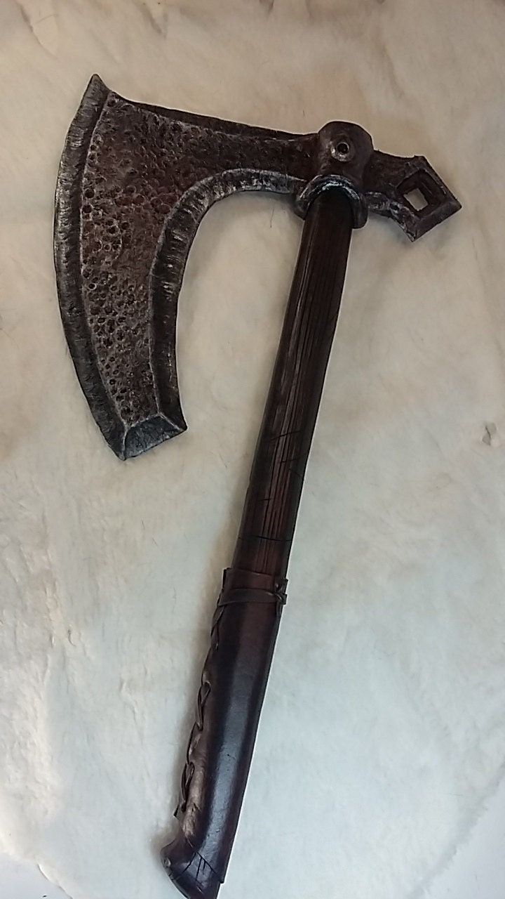 Iron War Axe Replica Skyrim | Etsy