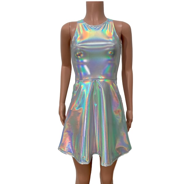 Holographic Dress - Etsy