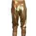 Men's Gold Mystique Metallic Joggers W/ Pockets - Jogger Pants - Rave ...