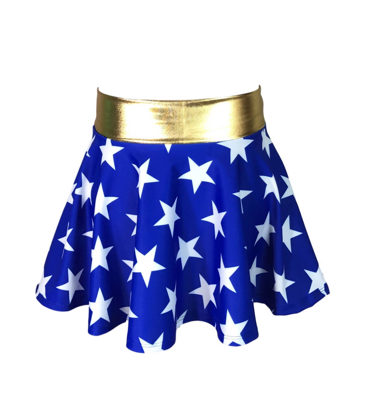 Children's Wonder Woman Inspired Skirt - Skater Skirt, Circle Skirt ...