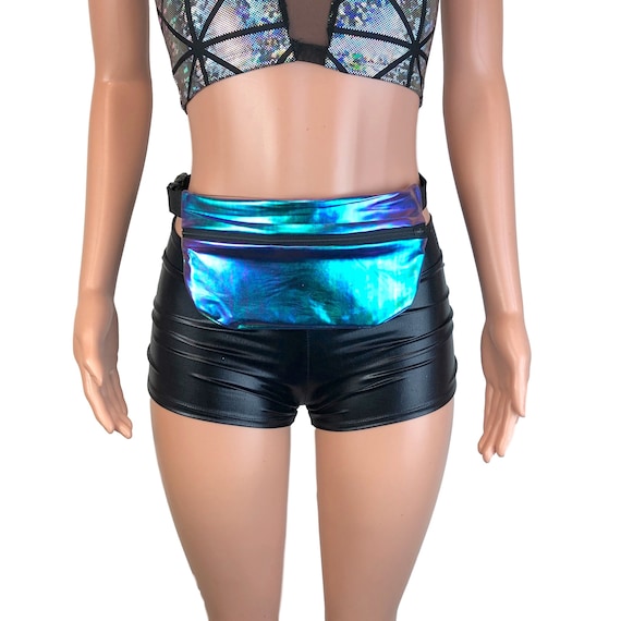 Oil Slick Holographic Fanny Pack Rave Festival Hip Sack | Etsy
