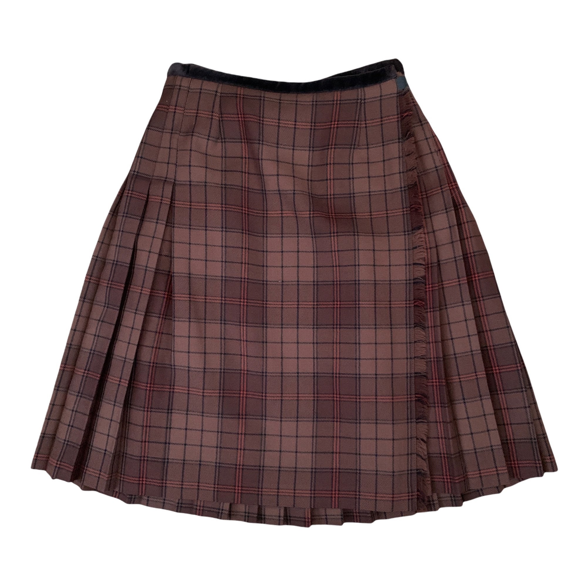 Damen Röcke Unibelle Damen Kariert Kilt Rock Faltenröcke Tartan