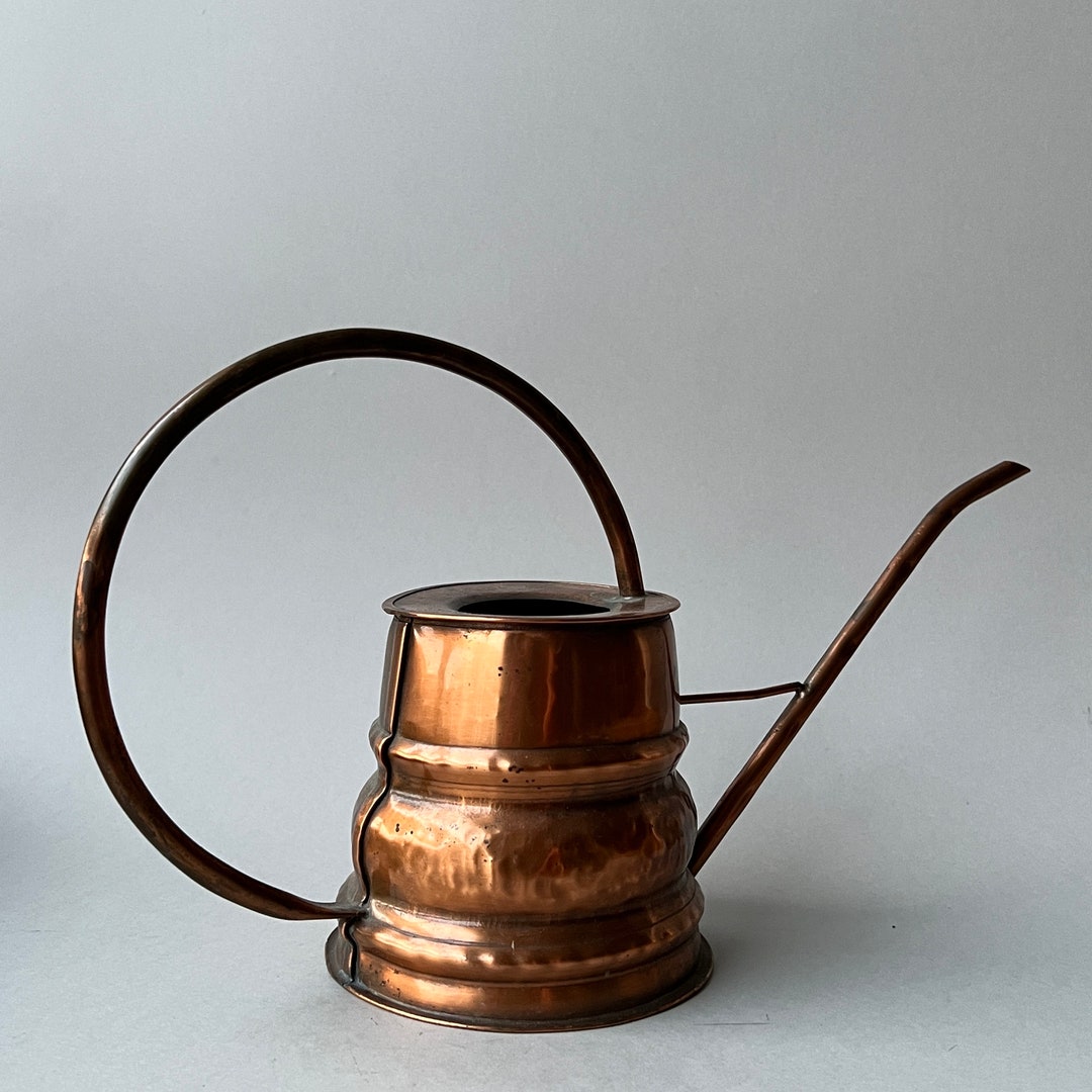 Vintage Copper Watering Can, Retro Copper Indoor Plant Watering Jug ...