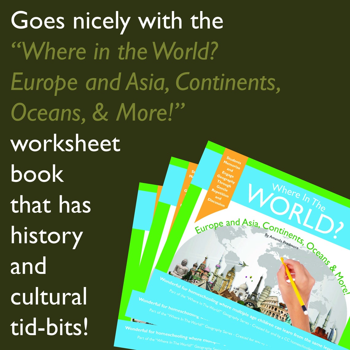 Enlarged Maps-blackline, Full Color and Games! - Europe and Asia ...