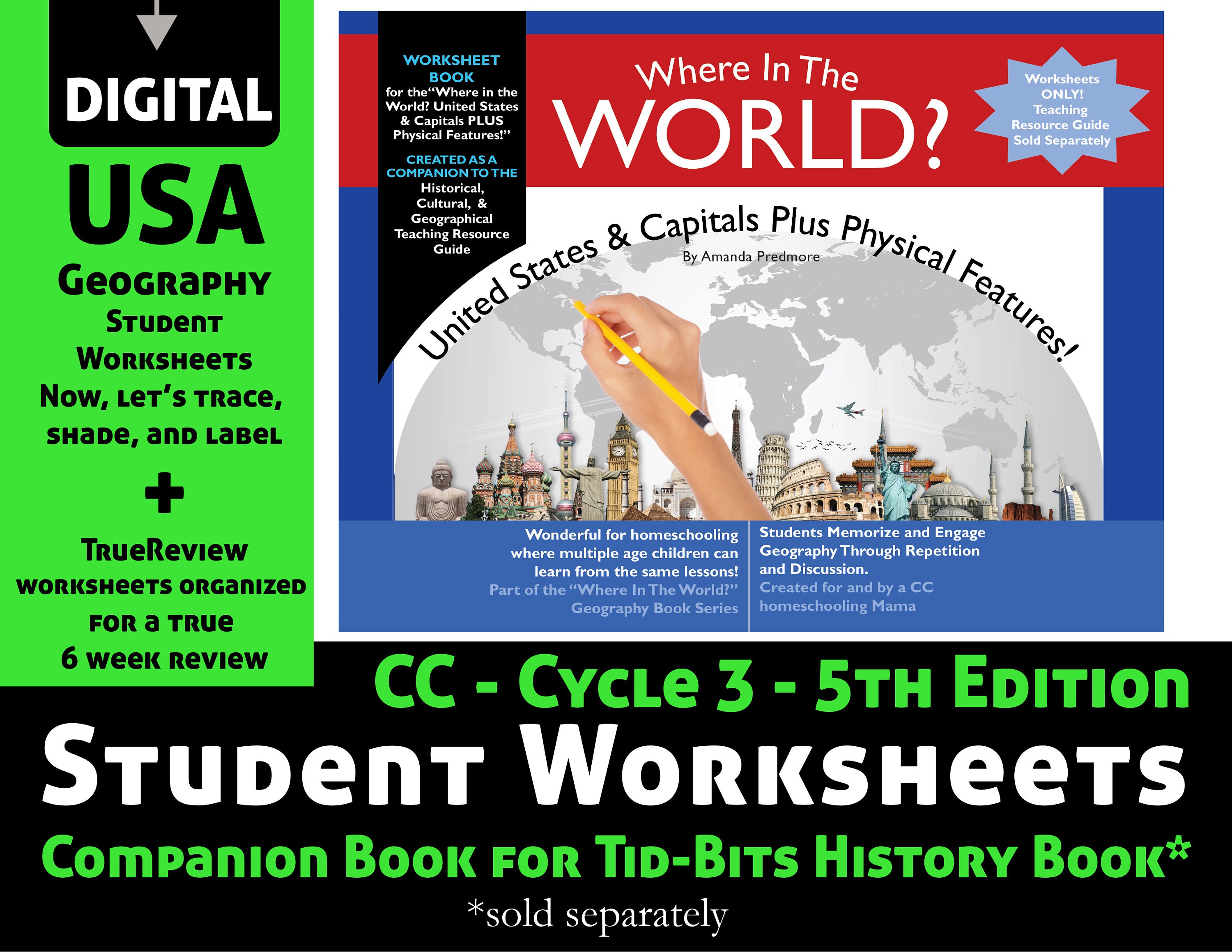 Homeschool US Geography Digital Student Workbook (book 2 of 2 ...