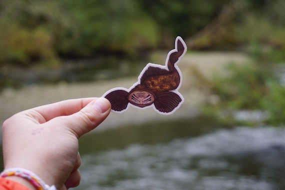 Lingcod Fish Sticker Alaska Cute Marine Biology Science Oh My | Etsy